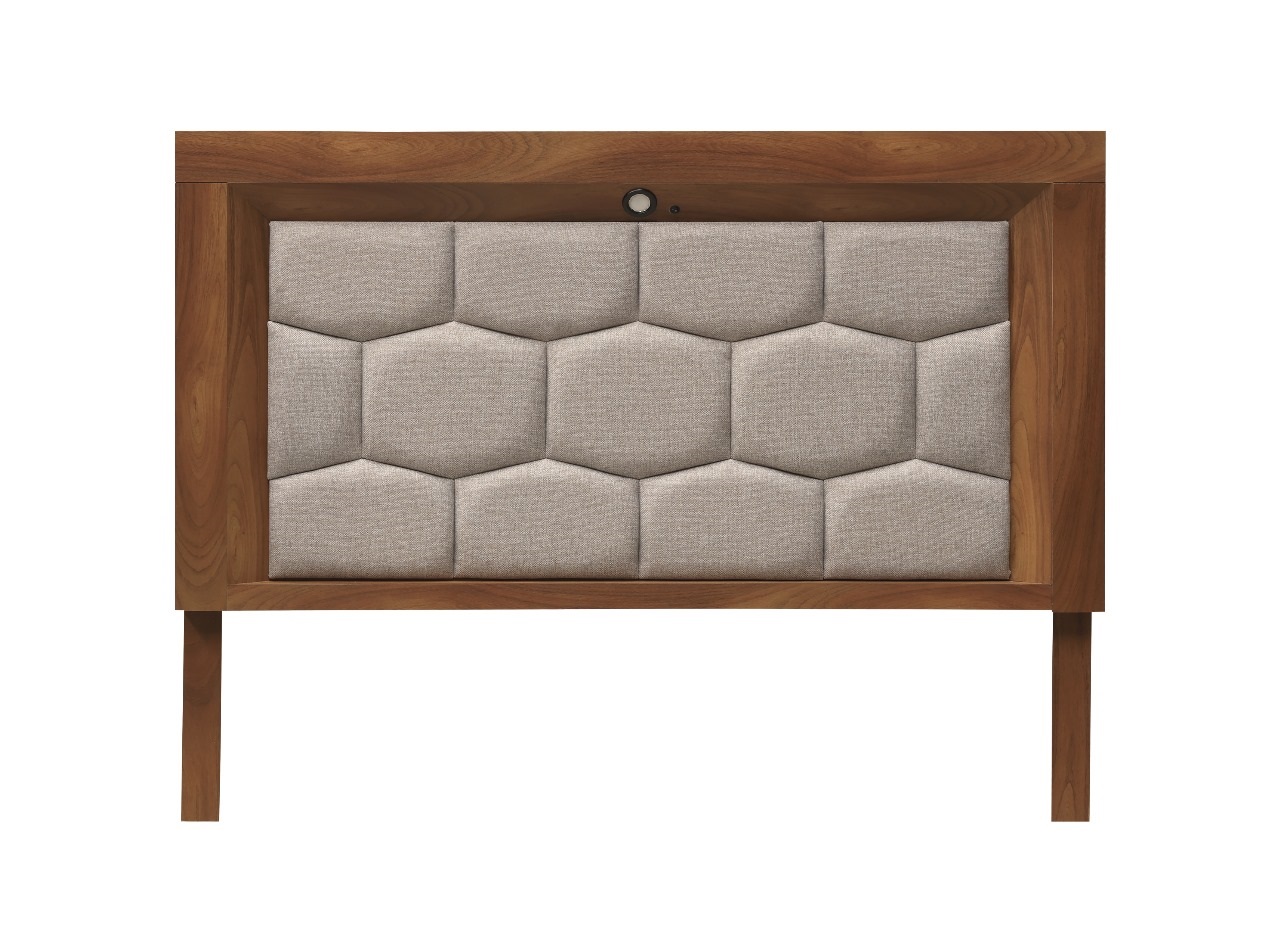 Recamara Suecia Parota King Size | Mueblería Elizondo