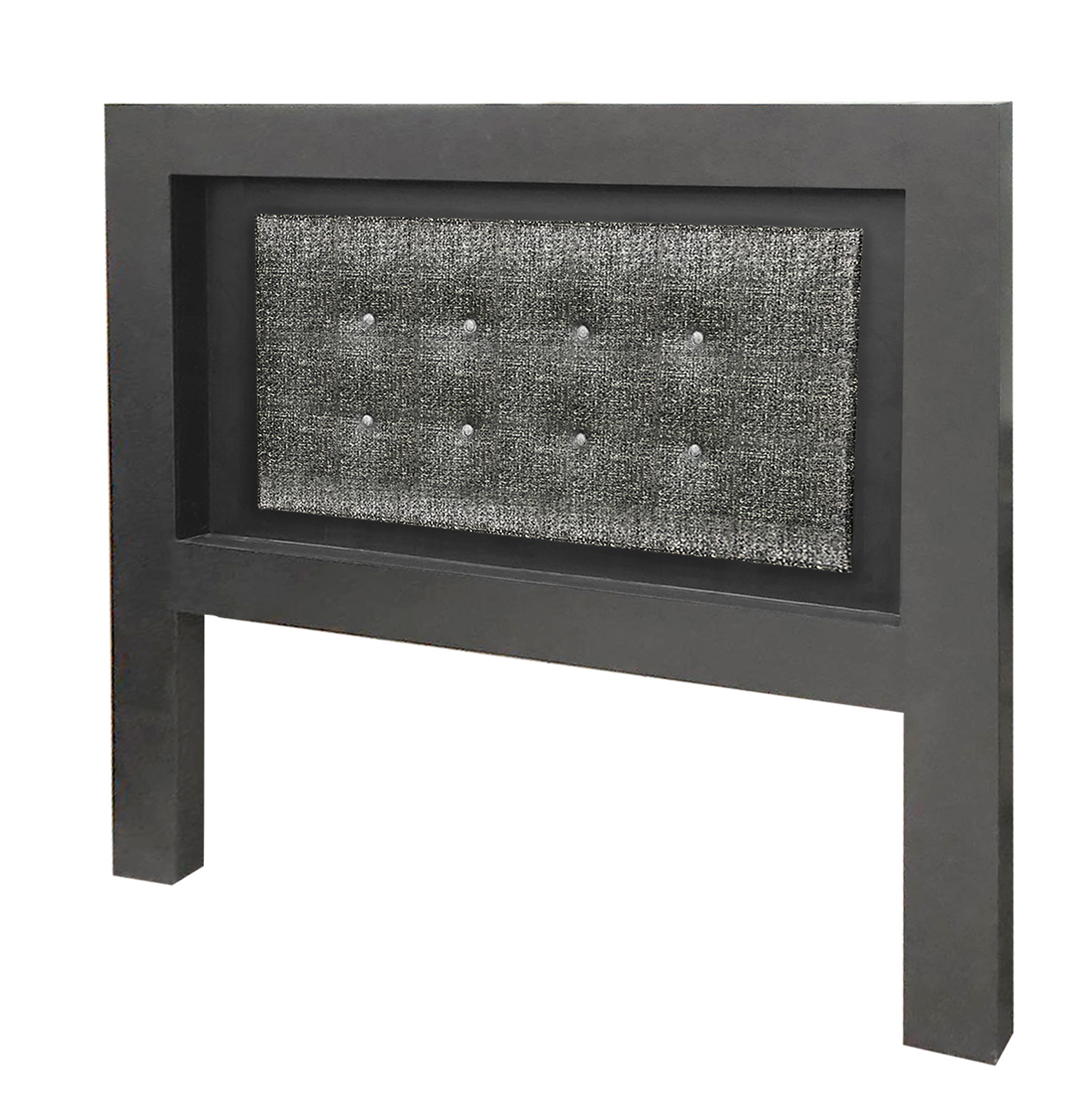 Recamara Infinity Queen Size Plata | Mueblería Elizondo